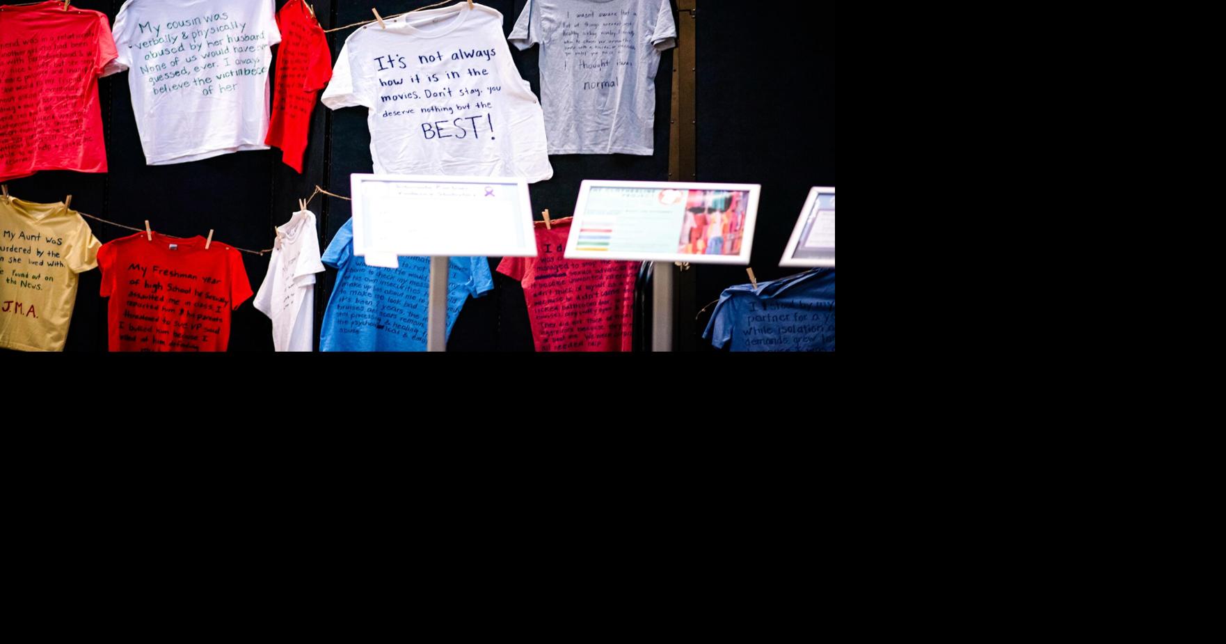 Clothesline Project raises awareness for survivors with display | News ...