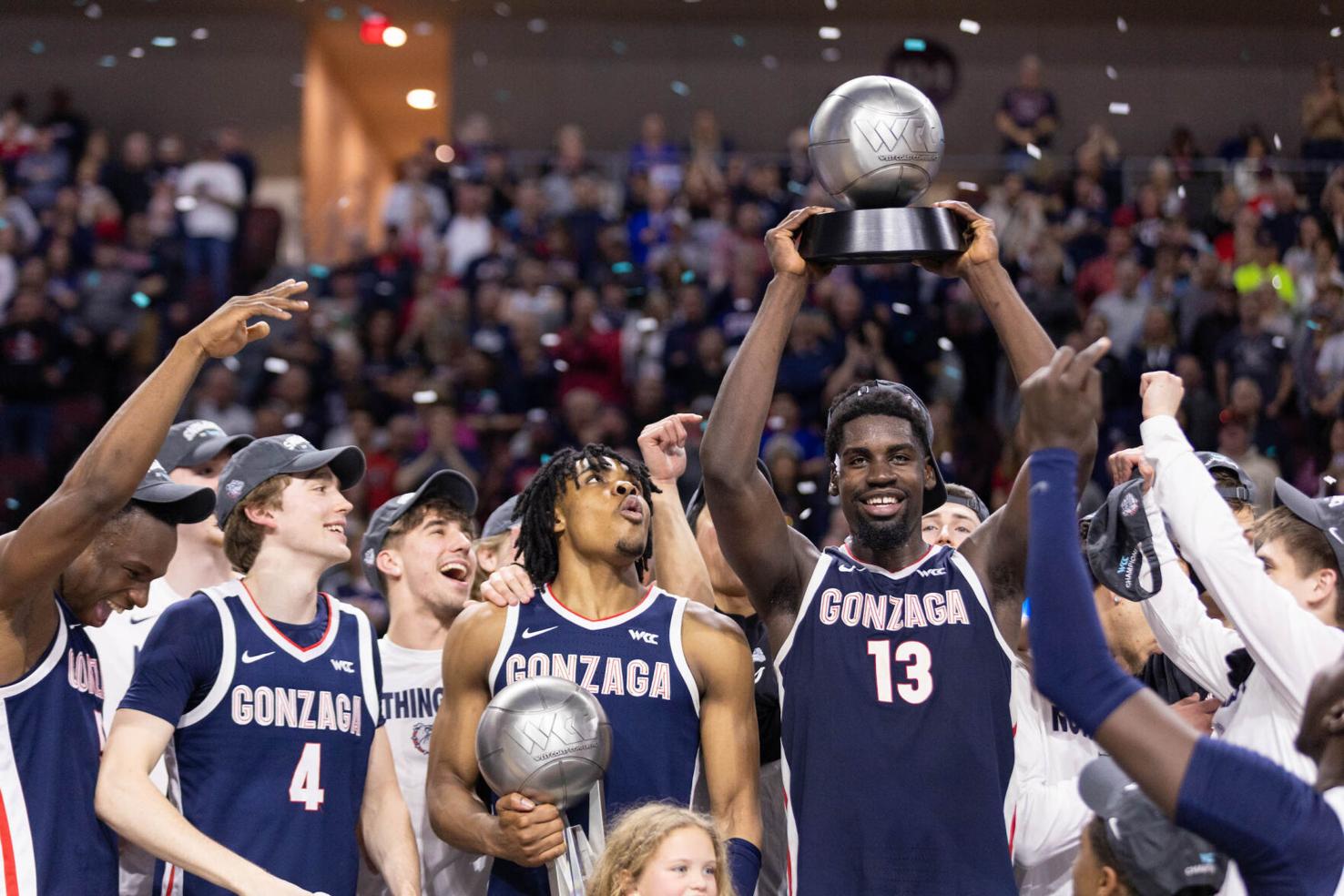 Graham Ike awarded WCC Tournament MVP as Gonzaga claims title | Sports ...