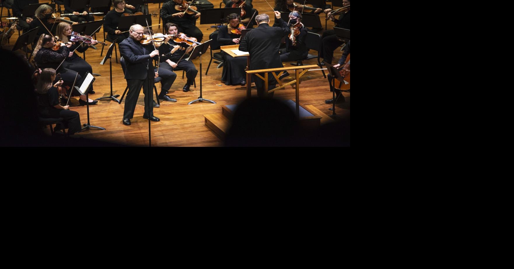 The Gonzaga Symphony Orchestra Play Alongside Famous Violin Soloist ...