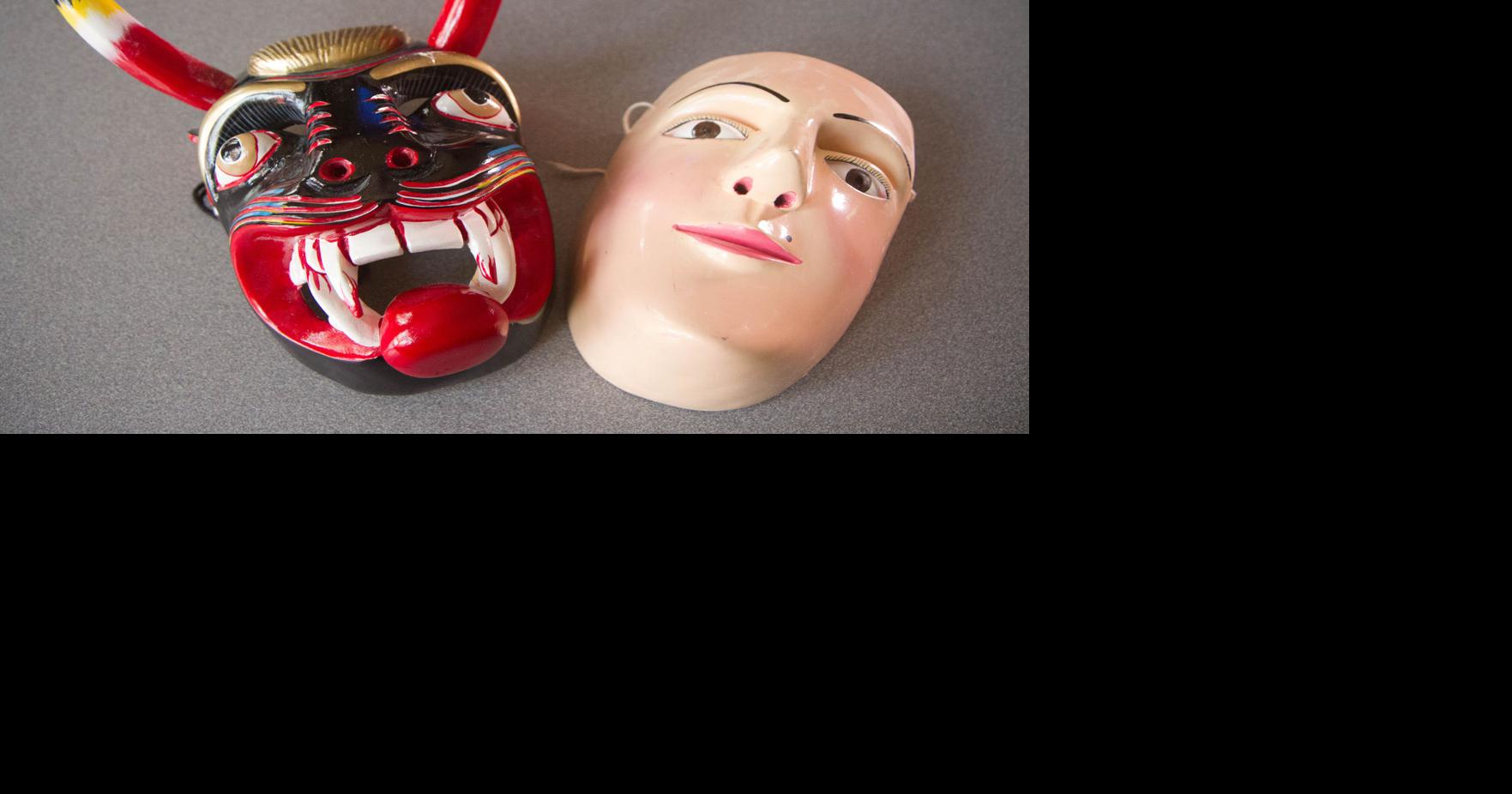 Felipe Horta represents Mestizo population in Michoacán with mask ...