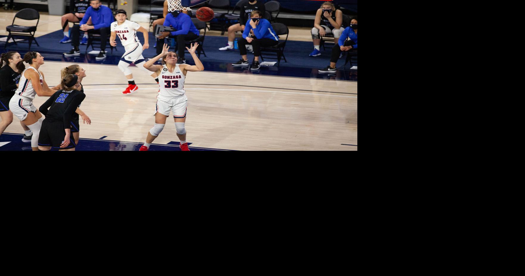 Women's basketball: Zags timely shooting holds off BYU 63-56 | Sports ...