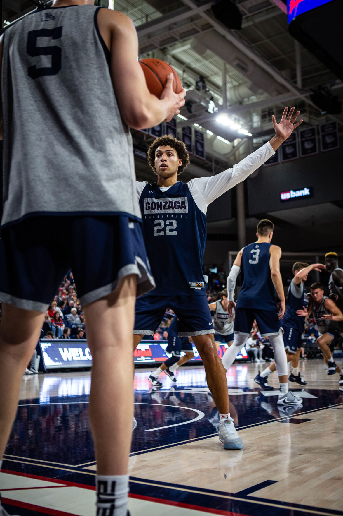 Men's basketball: Gonzaga opens year at Kraziness in the Kennel ...