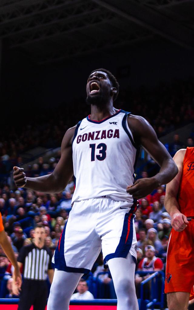 Graham Ike scores 25, Gonzaga forces 19 turnovers in 86-65 win over ...