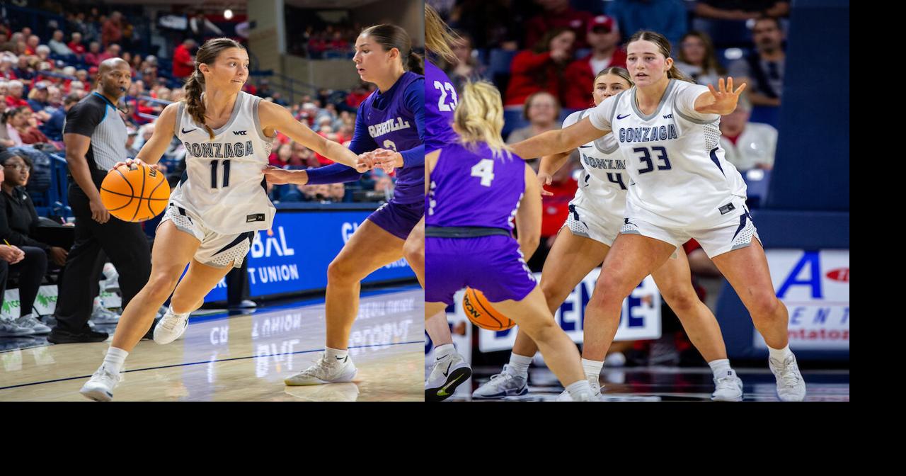 Gonzaga University women's basketball sweeps WCC weekly honors | Sports ...