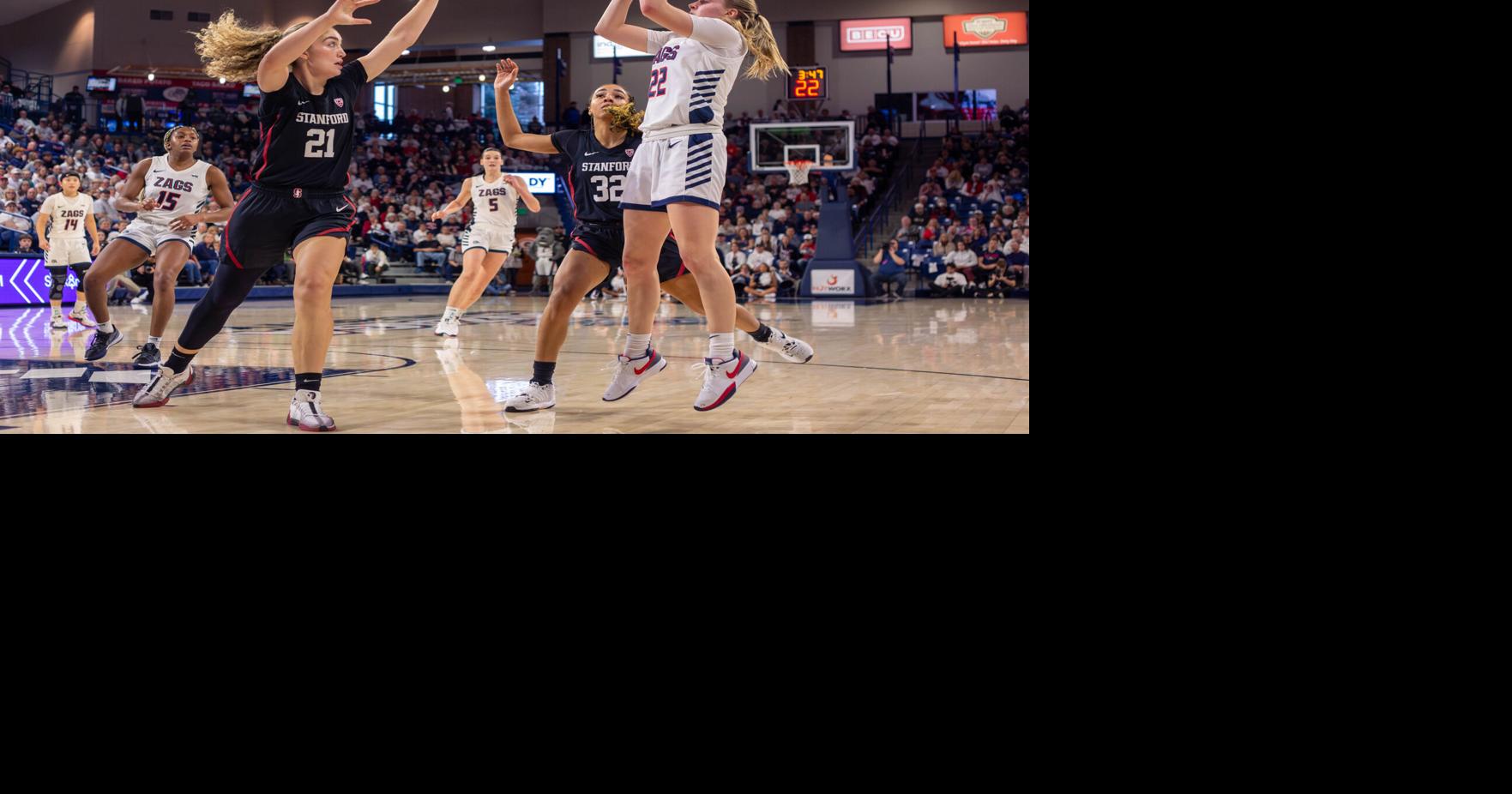 Brynna Maxwell scores 27, Gonzaga notches upset win over No. 3 Stanford ...