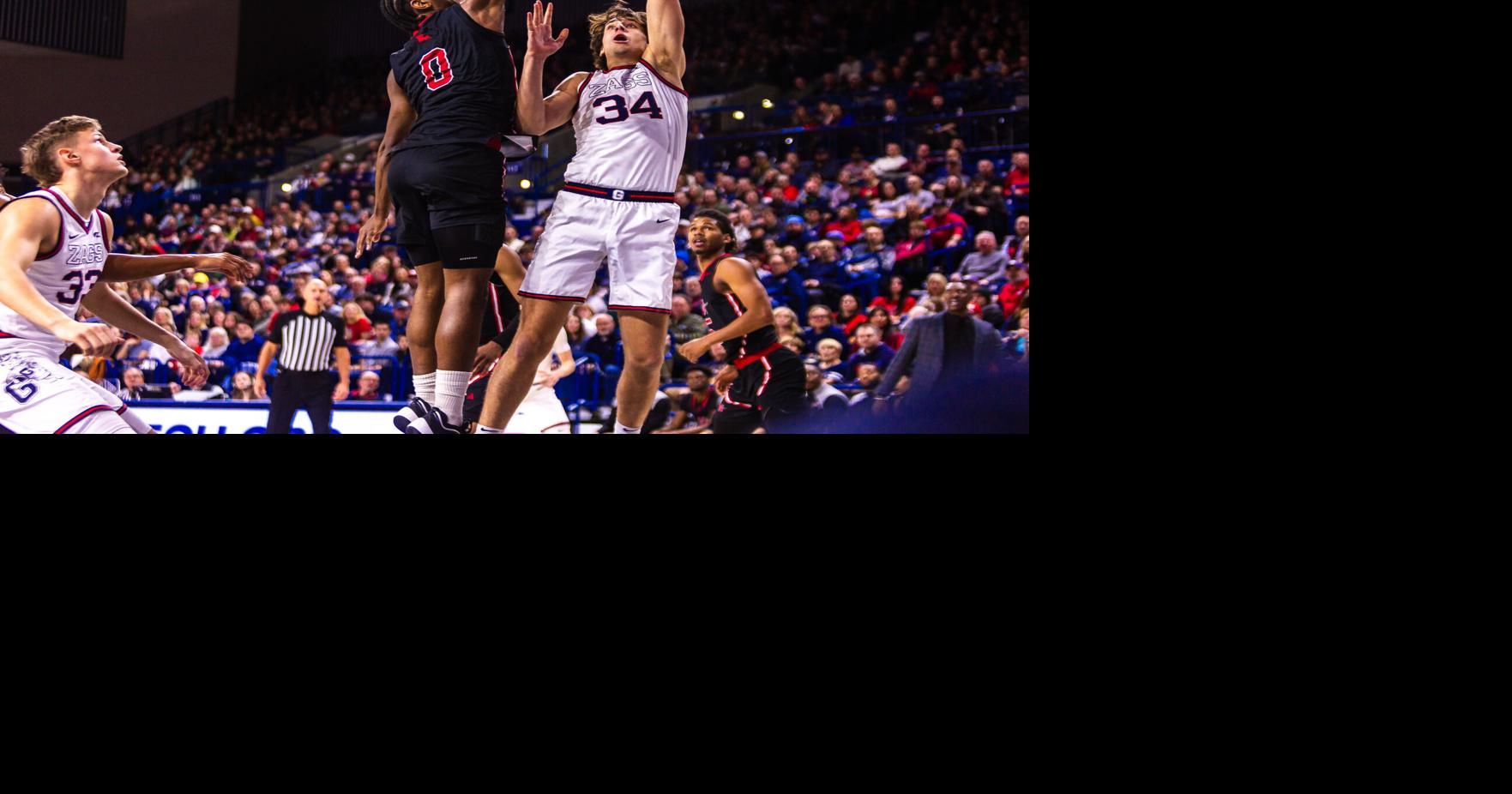 Braden Huff's 25 points help Gonzaga overcome slow start to beat ...