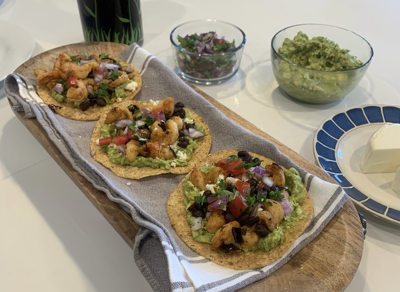 What's in a recipe: Diving into crispy and fresh Baja shrimp tostadas ...