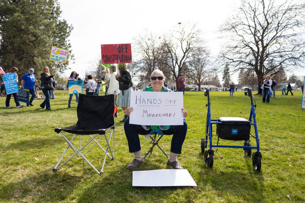 Thousands rally in Spokane as part of nationwide ‘Hands Off!’ protests ...
