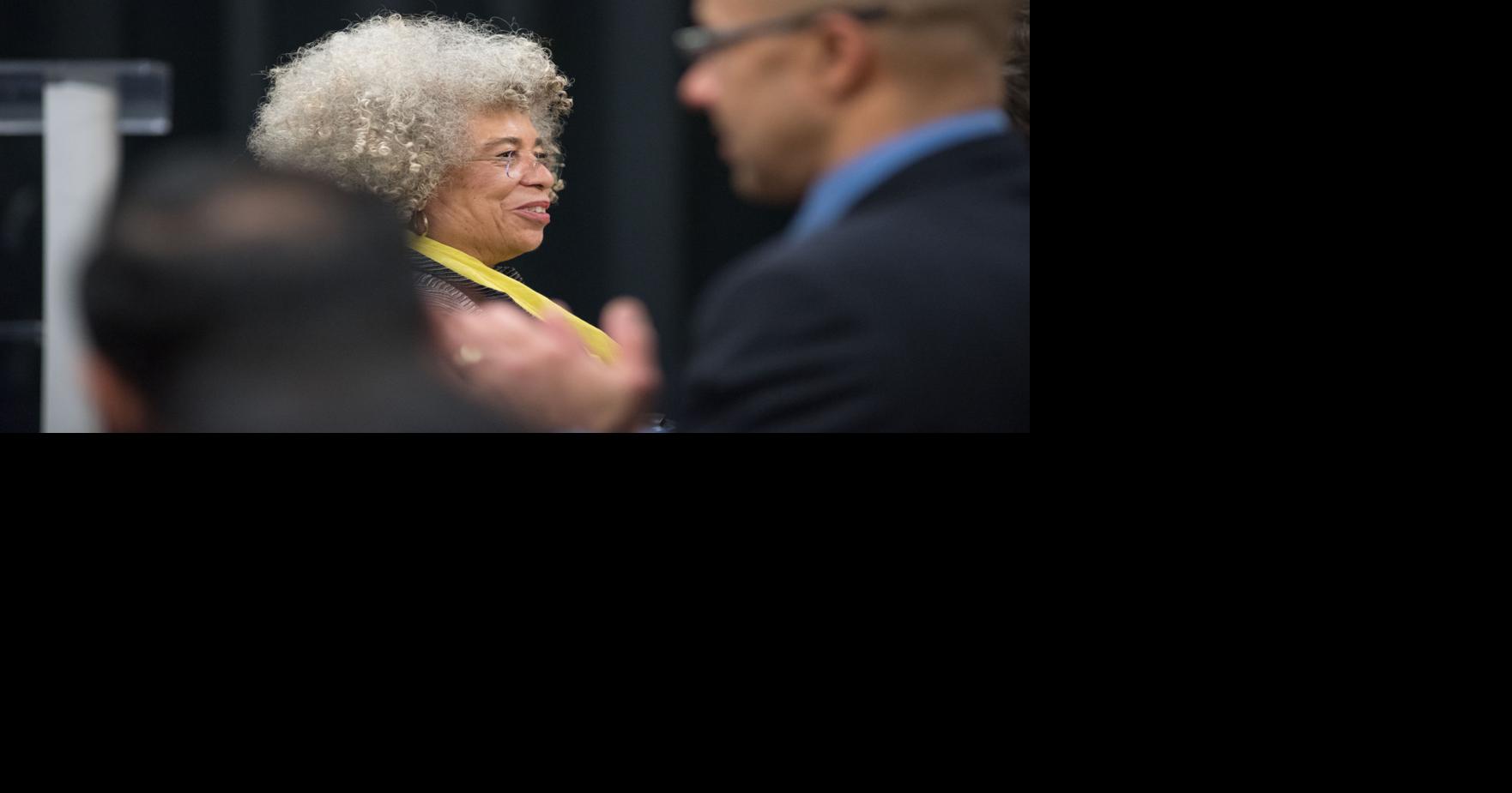 Angela Davis calls for hope, critique, conversation at campus lecture ...