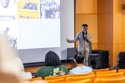 Josh Binda discusses youth vote and breaking barriers on GU's campus ...