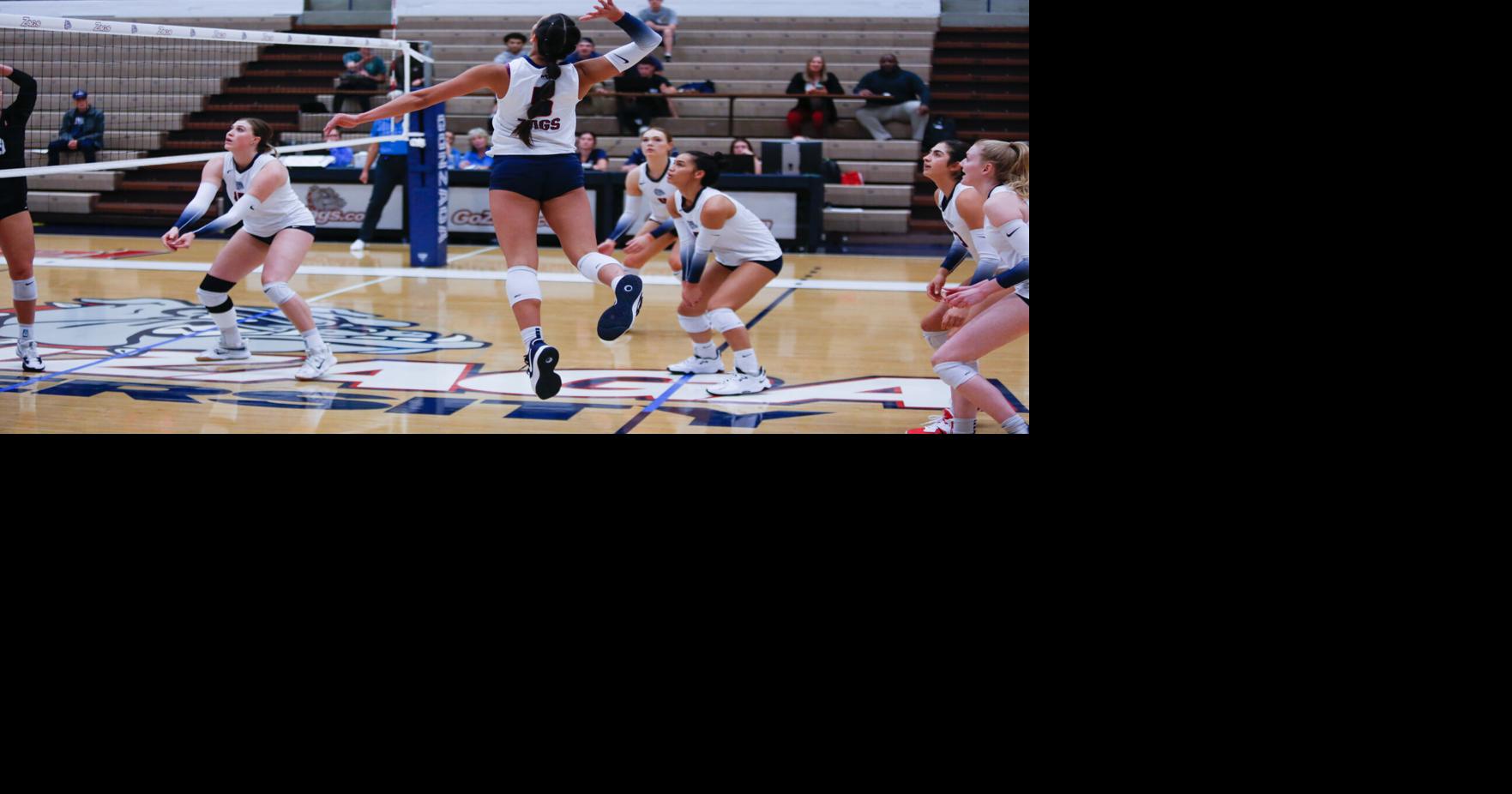 After 15-point first-set win, GU drops three straight sets in loss to ...