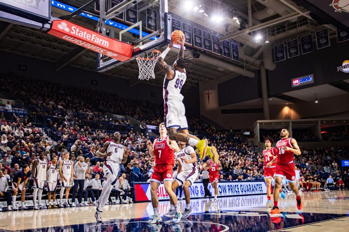 Gonzaga rides 46-point second half performance to victory over LMU ...