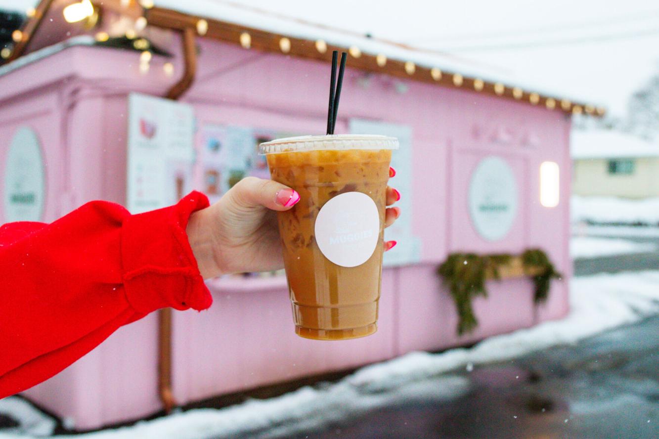 Housed in a bubblegum pink stand, Muggies Coffee Co. is 'for the girls ...