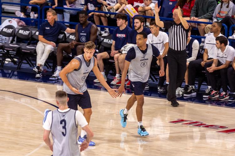 Photo Story: Gonzaga men's basketball entertains at Kraziness in the ...