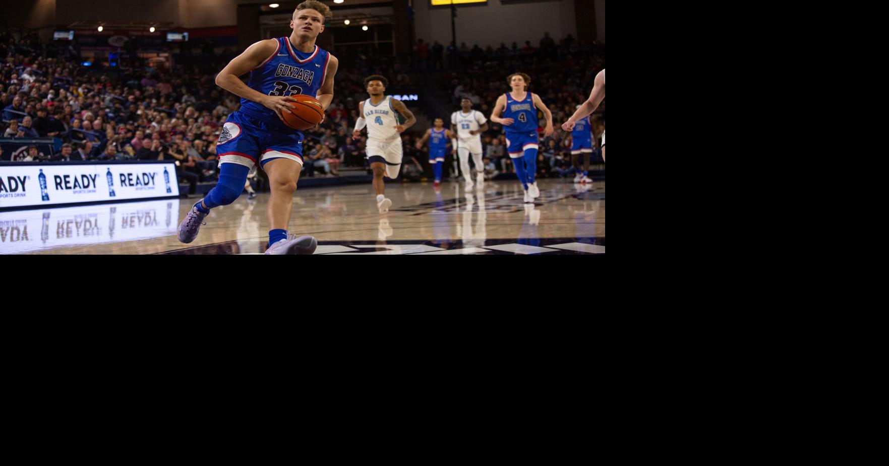 Ben Gregg scores career-high 22 points, Gonzaga defeats San Diego ...