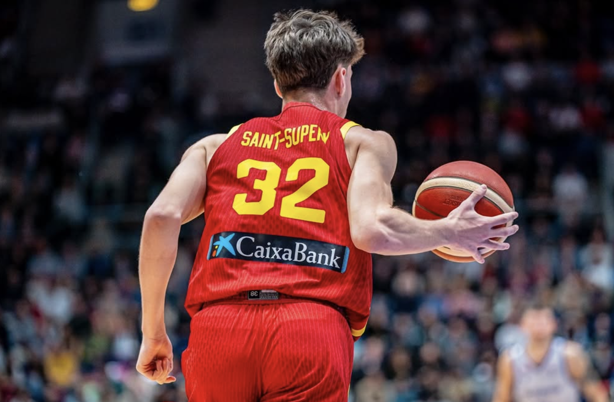 “The next Ricky Rubio?:” New GU guard Saint-Supery stars for Spain at ...