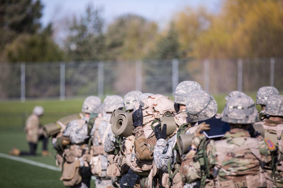 Gonzaga ROTC utilizes Chinook Helicopter for field training exercise ...