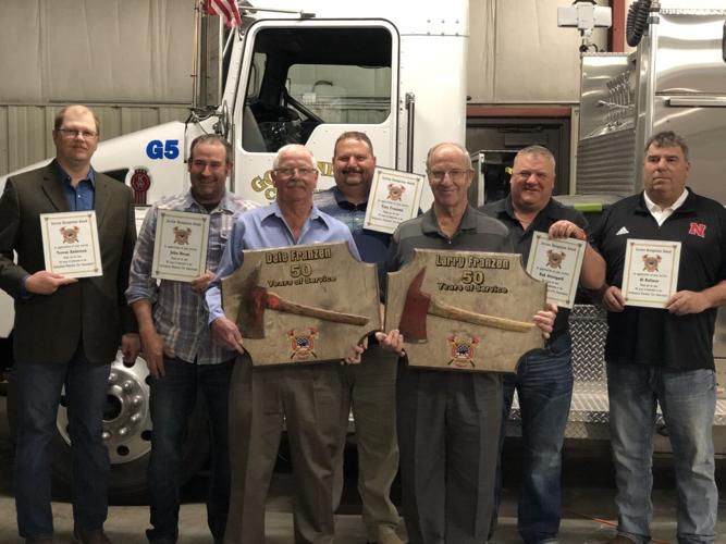 GVFD presents awards and elects new officers | News | gothenburgleader.com