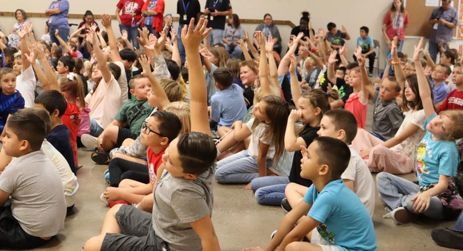 TOUCH YOUR NOSE!” - NMPED Literacy Director Thrills Elementary Students ...