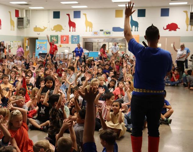 TOUCH YOUR NOSE!” - NMPED Literacy Director Thrills Elementary Students ...