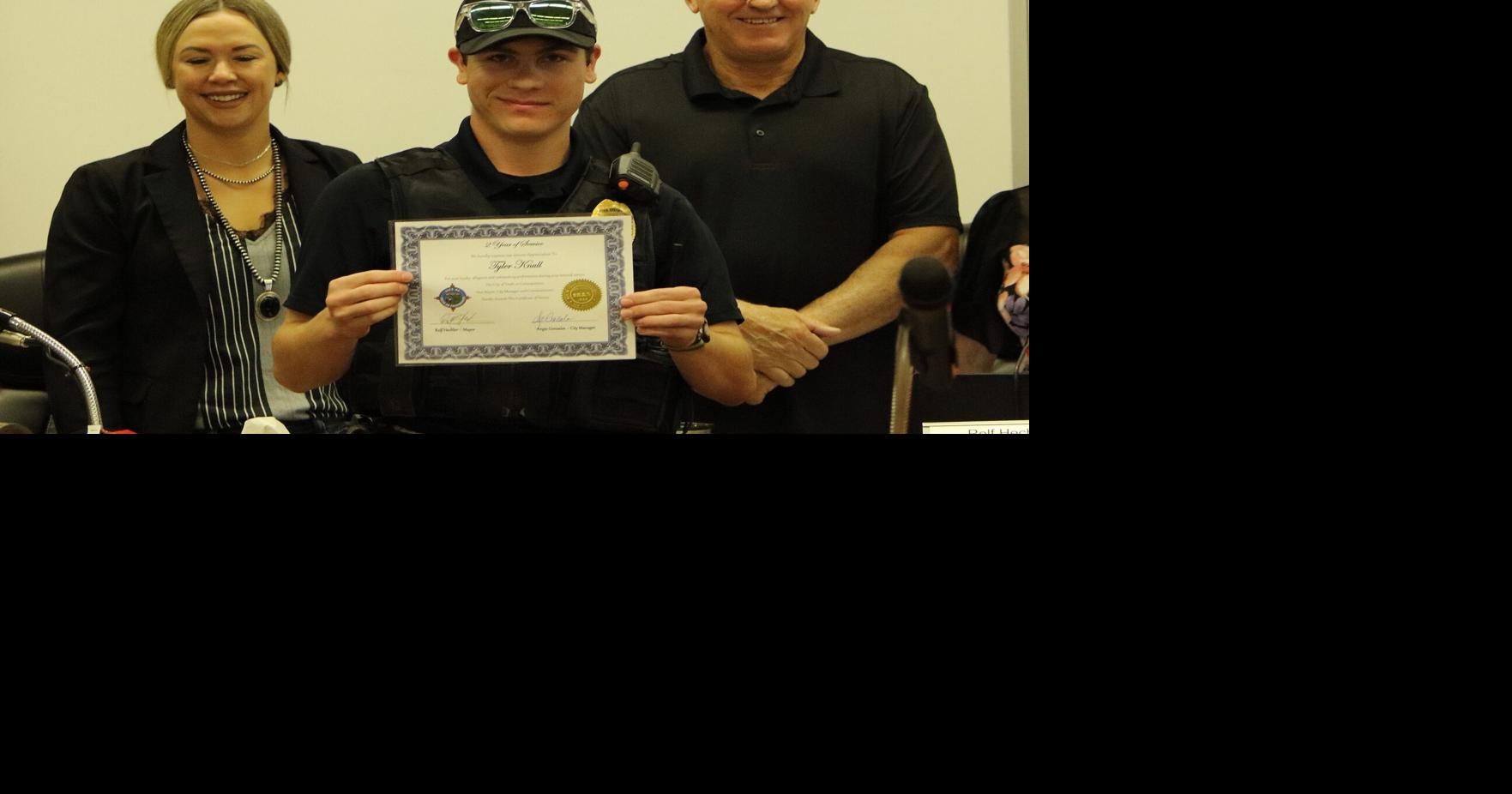 T-or-C Commission Service Award to Tyler Knull | | gpkmedia.com