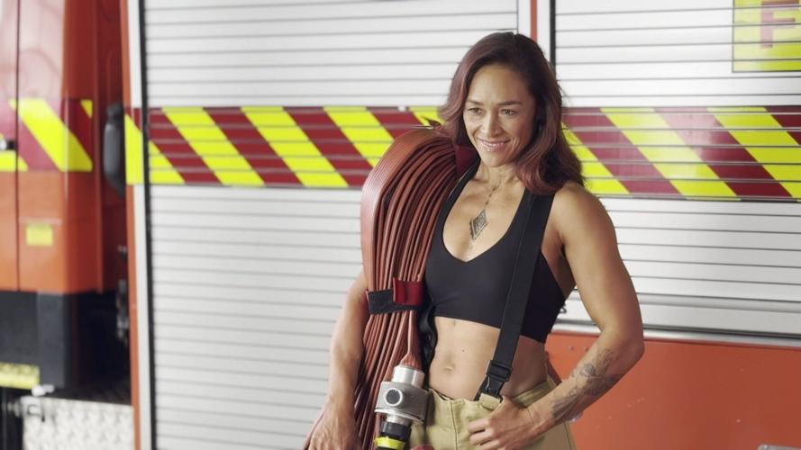 Female firefighter calendar raising funds for breast cancer research ...