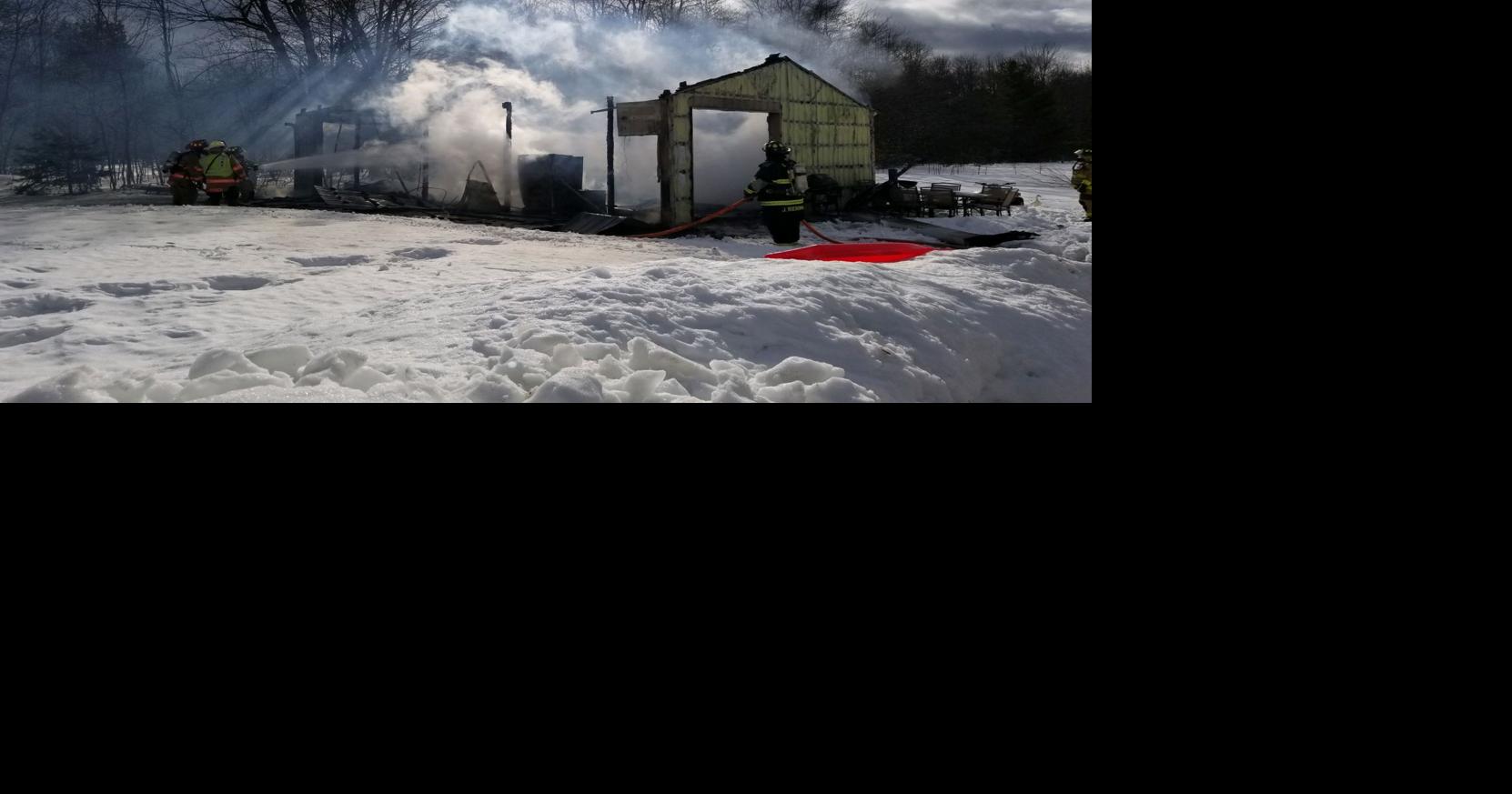 Pole barn goes up in flames | Fire & EMS | grandhaventribune.com