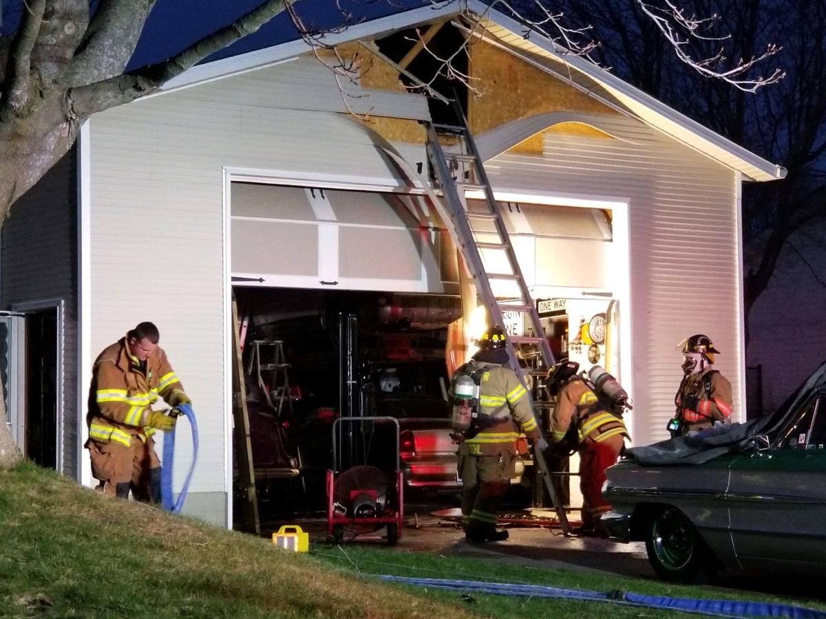 Garage fire possibly caused by ceiling fan | Fire & EMS ...