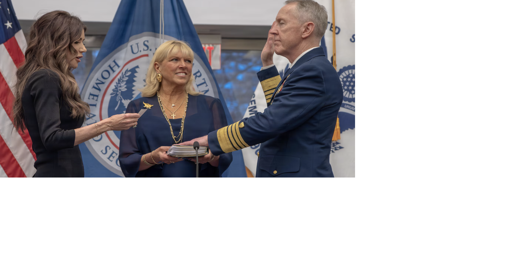 Lunday sworn in as the 28th Commandant of US Coast Guard | Local News ...