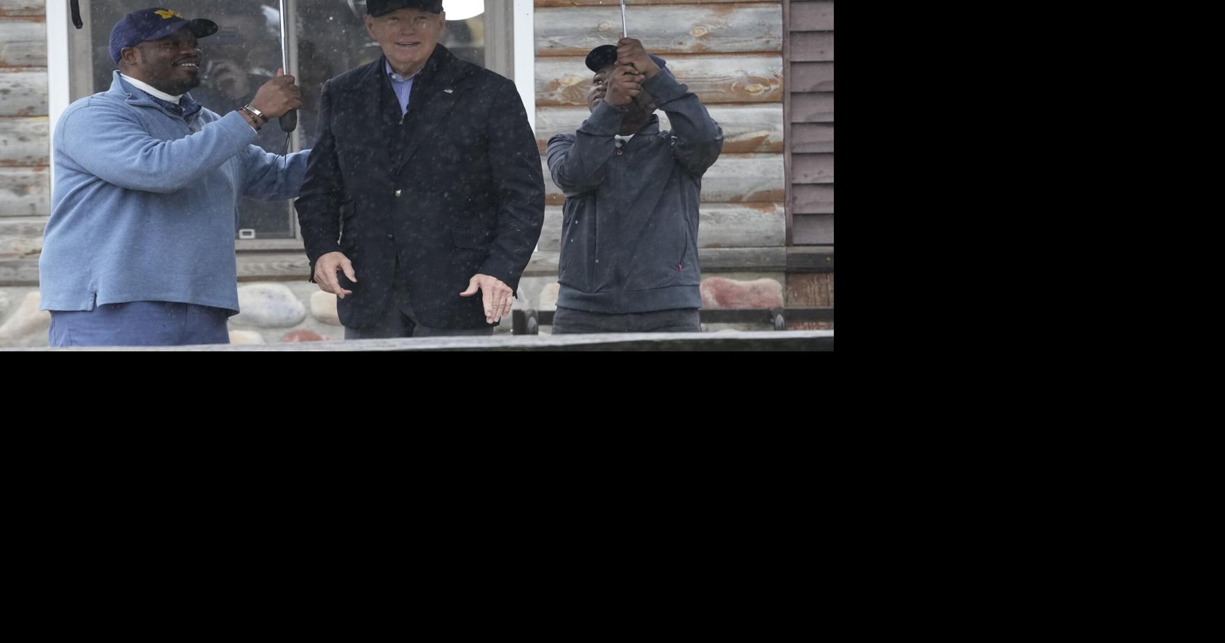 Biden visits Michigan county emerging as the swing state's top bellwether | Politics ...