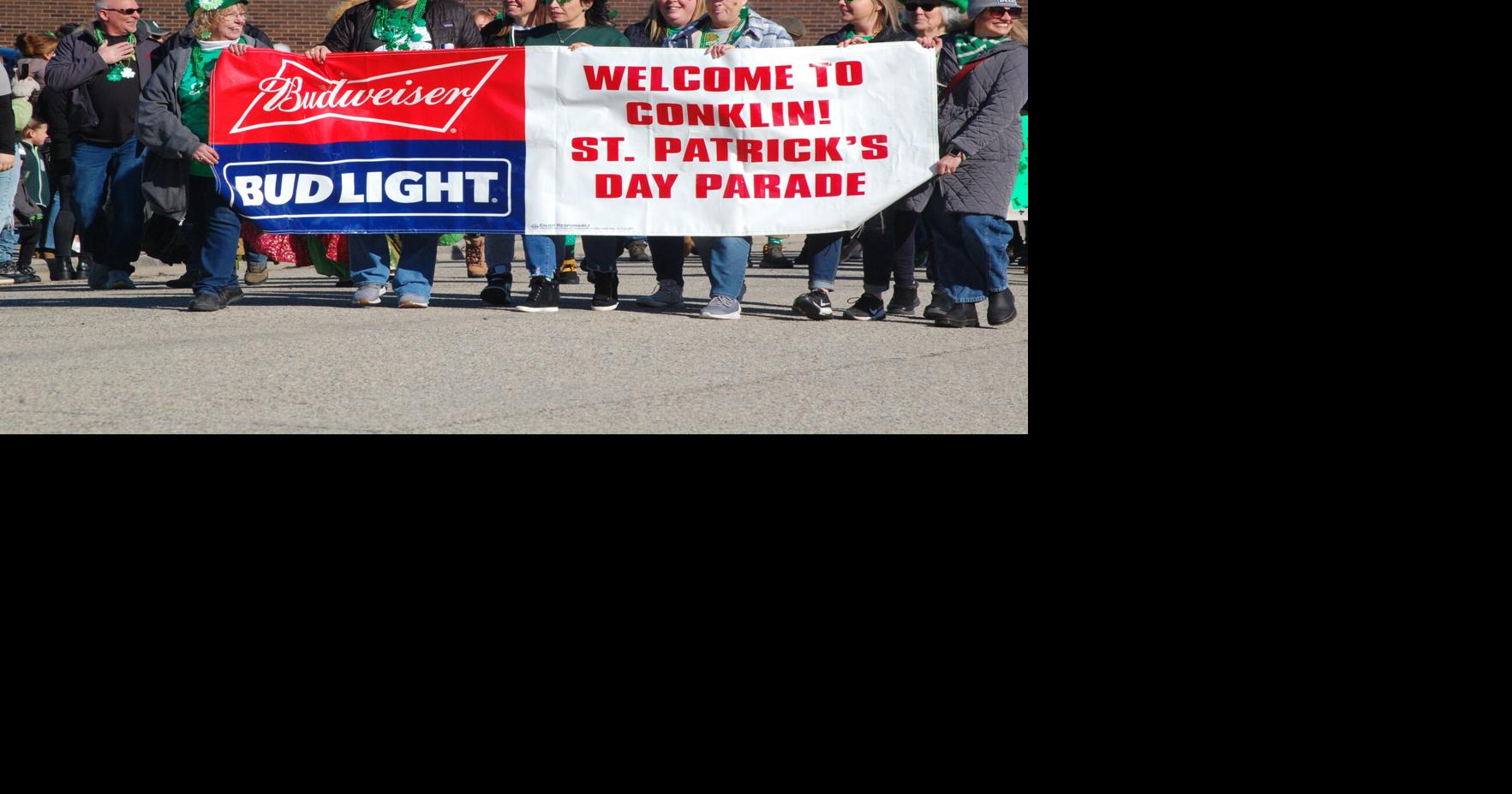 The 'World's Shortest Parade' took place in Conklin to celebrate St ...