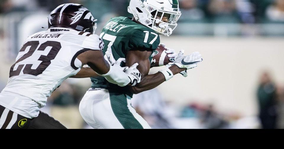 Mainstay Tre Mosley set to anchor MSU's new-look receiver group ...