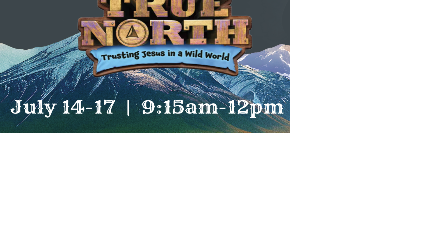 Second CRC invites children to True North to 'trust Jesus in a wild ...