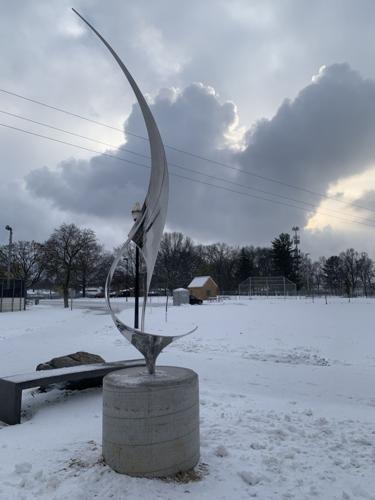 Sculptures unveiled, dedicated along village's Lakeside Trail | Arts ...