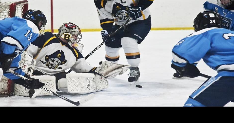Bucs' hockey cherishes first-ever victory over Mona Shores | Sports ...
