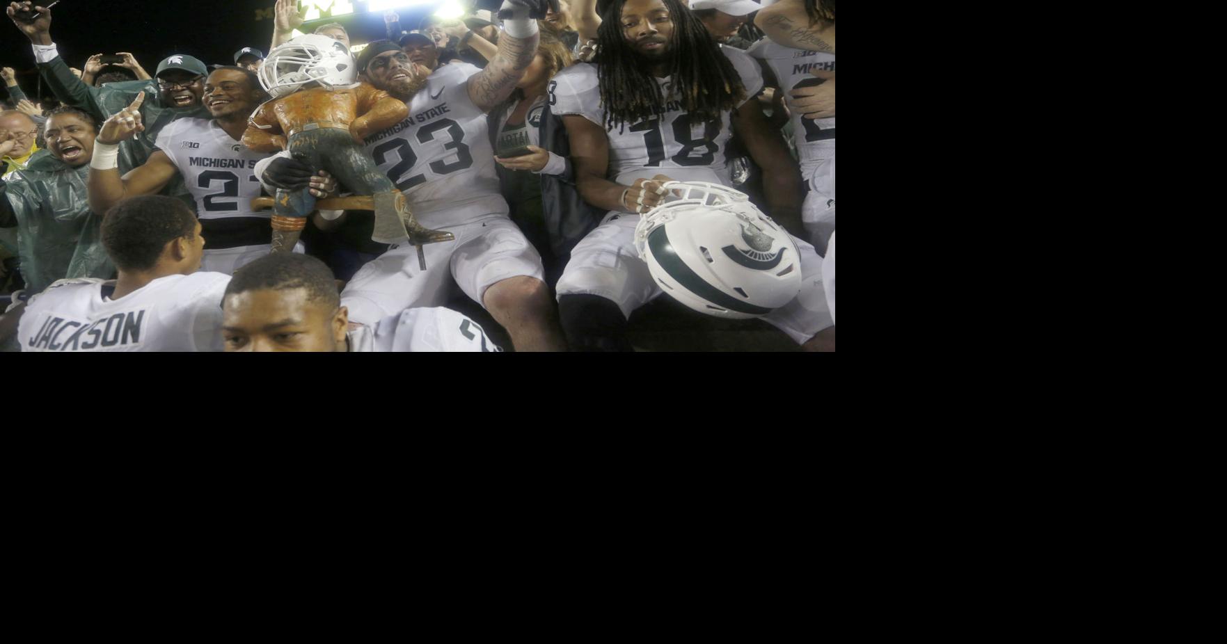 Takeaways set the tone for Spartans in victory over Wolverines ...