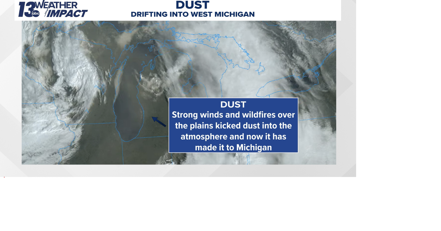 Visibility drops in Midwest Saturday as Great Plains dust travels ...