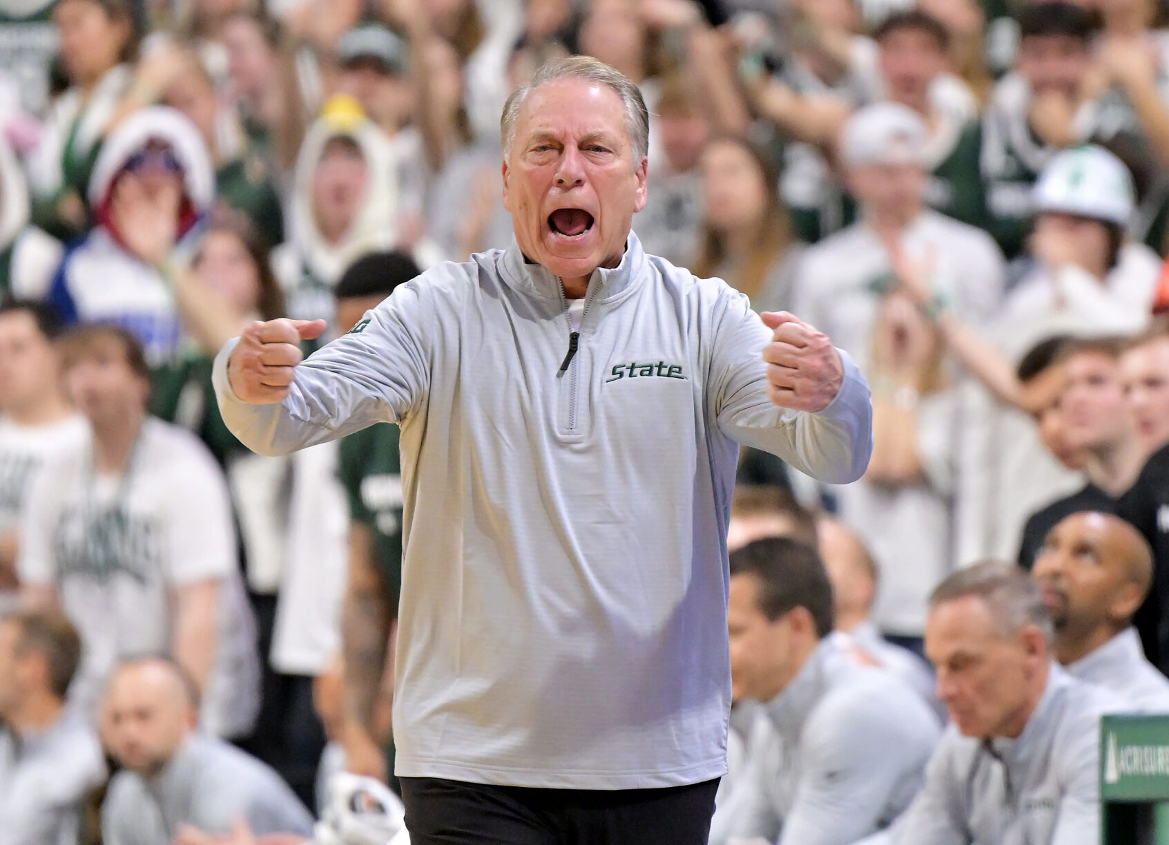 Wojnowski: Izzo furious as Michigan State blows another chance to get ...