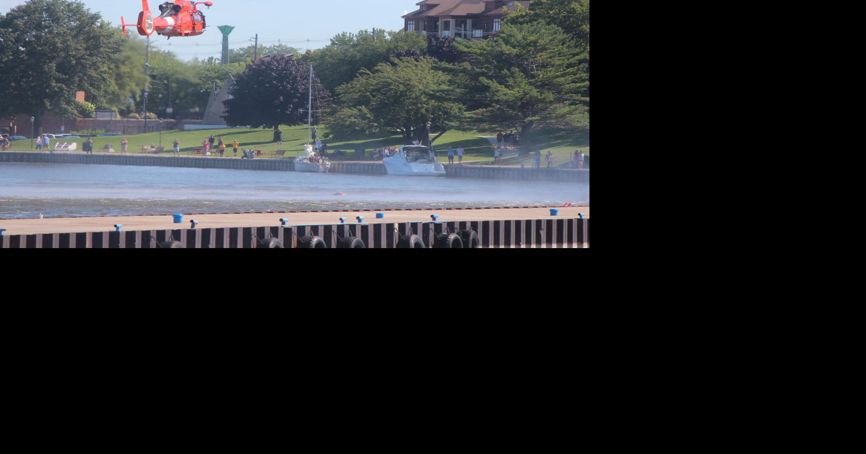 Coast Guard water rescue demo | Fairs & Festivals | grandhaventribune.com