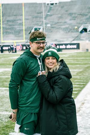 Spring Lake grad cheers on her husband, Patriots' punter Bryce Baringer ...