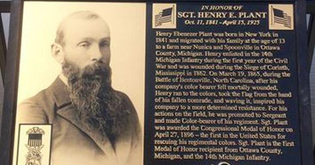 Honoring history: Sgt. Plant memorial plaque installed on M-231 bridge ...