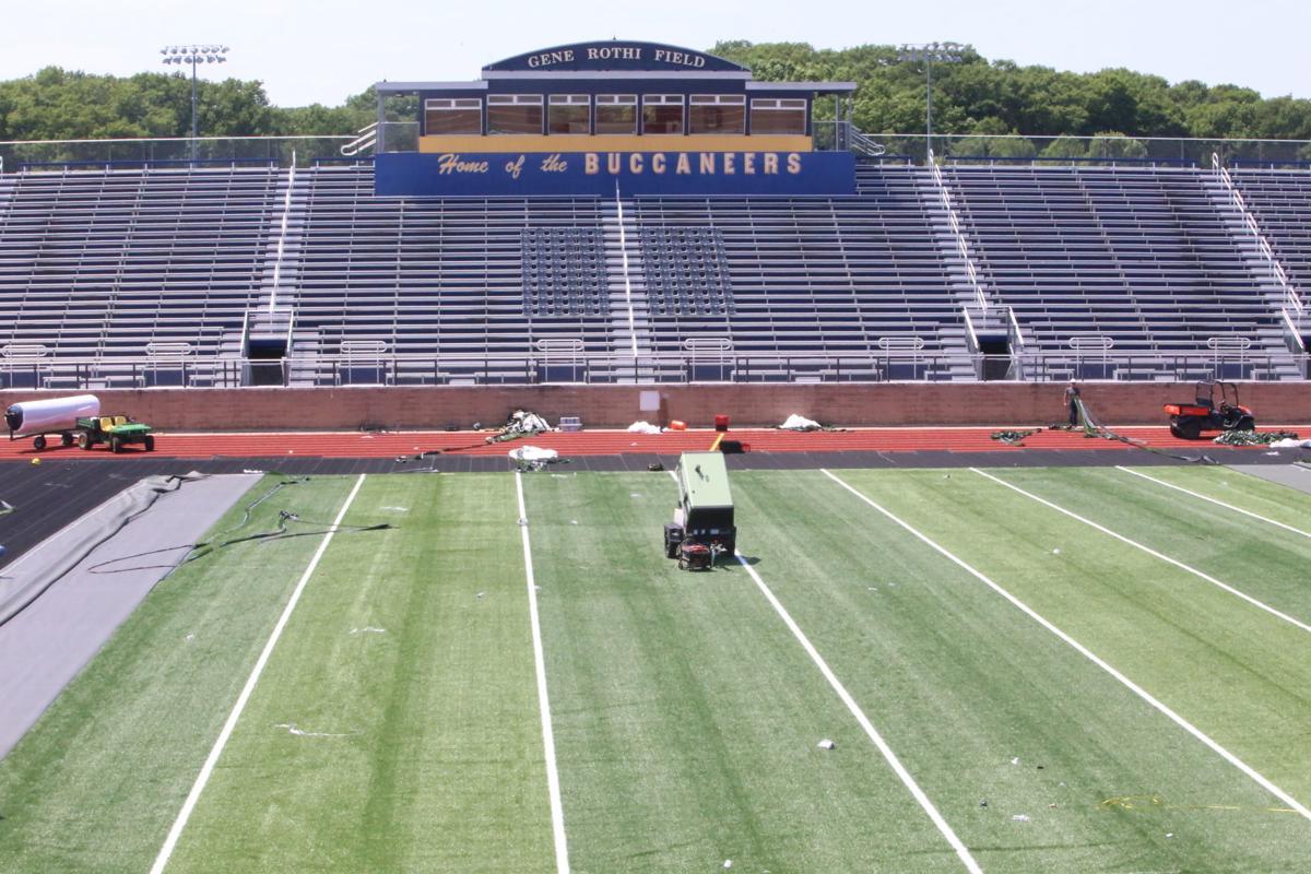 Grand Haven football field resurfacing reaches 'next phase' as ...