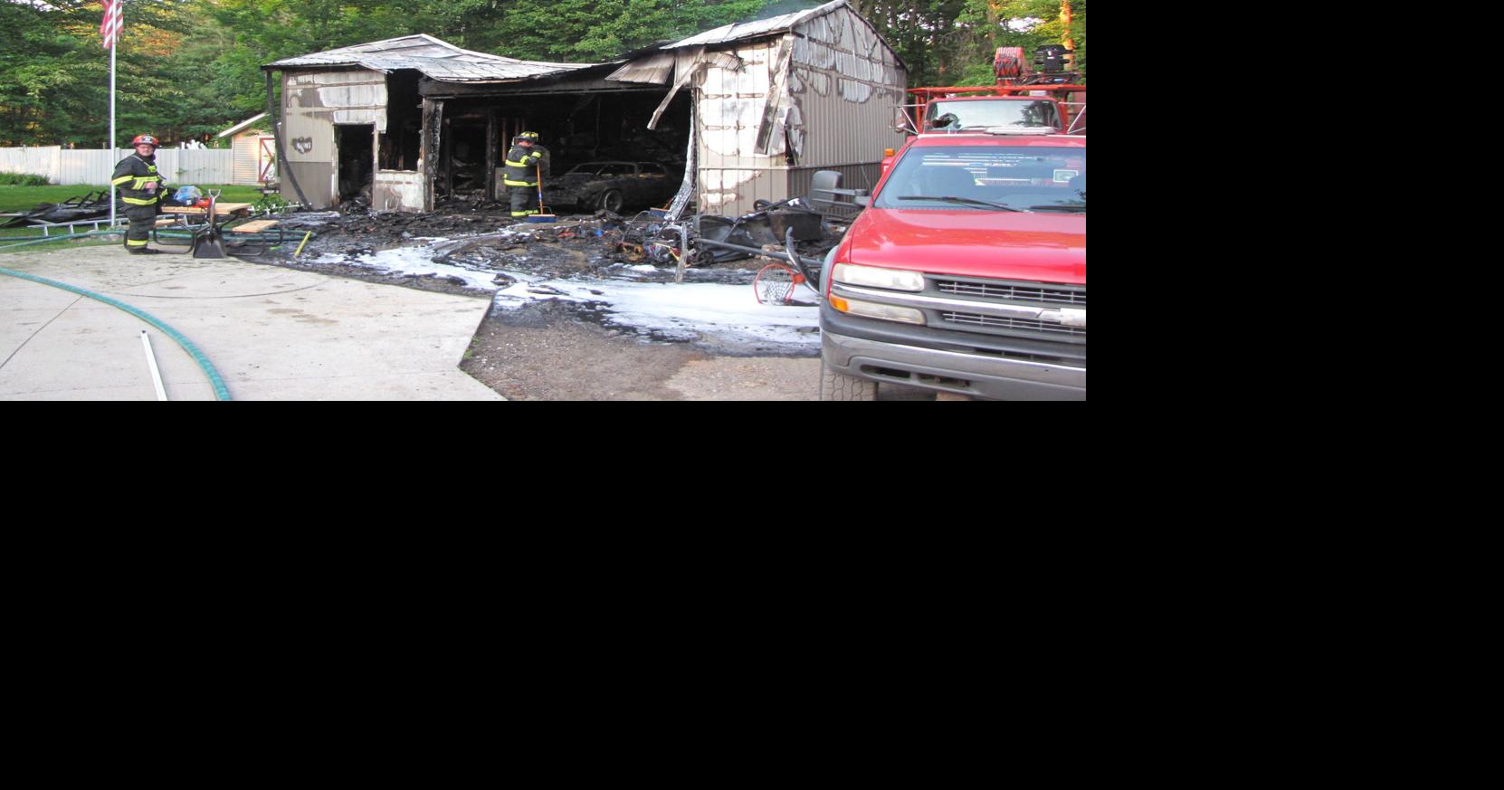 Pole barn destroyed by fire in Robinson Township | Local News ...