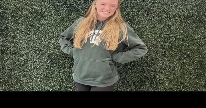 GHHS gymnast Cady Duplissis pledges college career to Michigan State ...