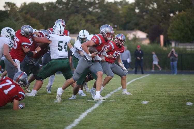 Defense comes up big for Laker football, outlasts Coopersville to go 4 ...