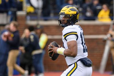 Michigan's Alex Orji stays true to himself as he grows at quarterback ...
