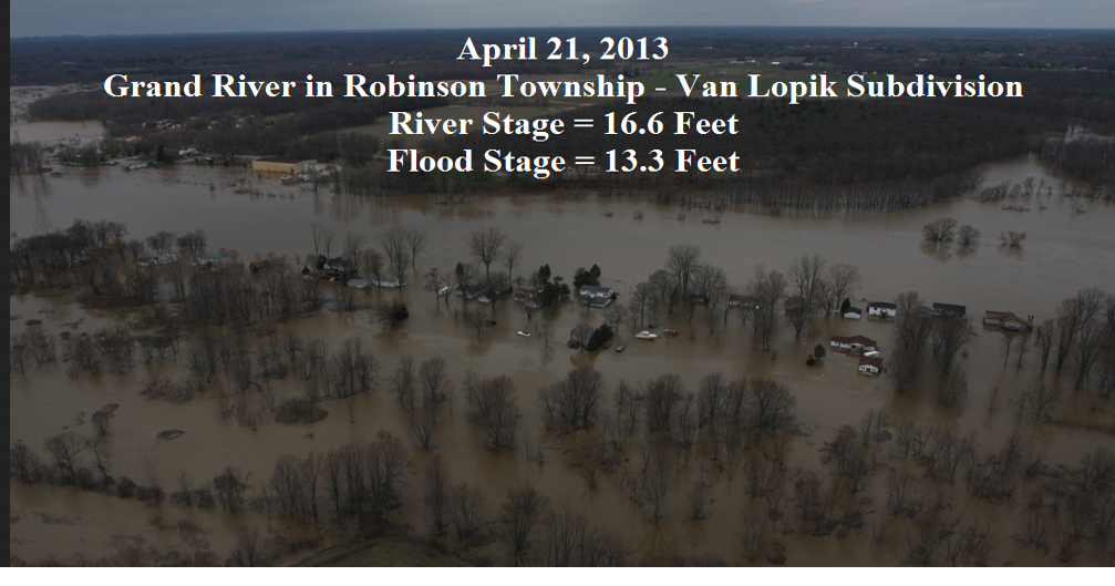 Flood warning in effect for Grand River at Robinson Township | News ...