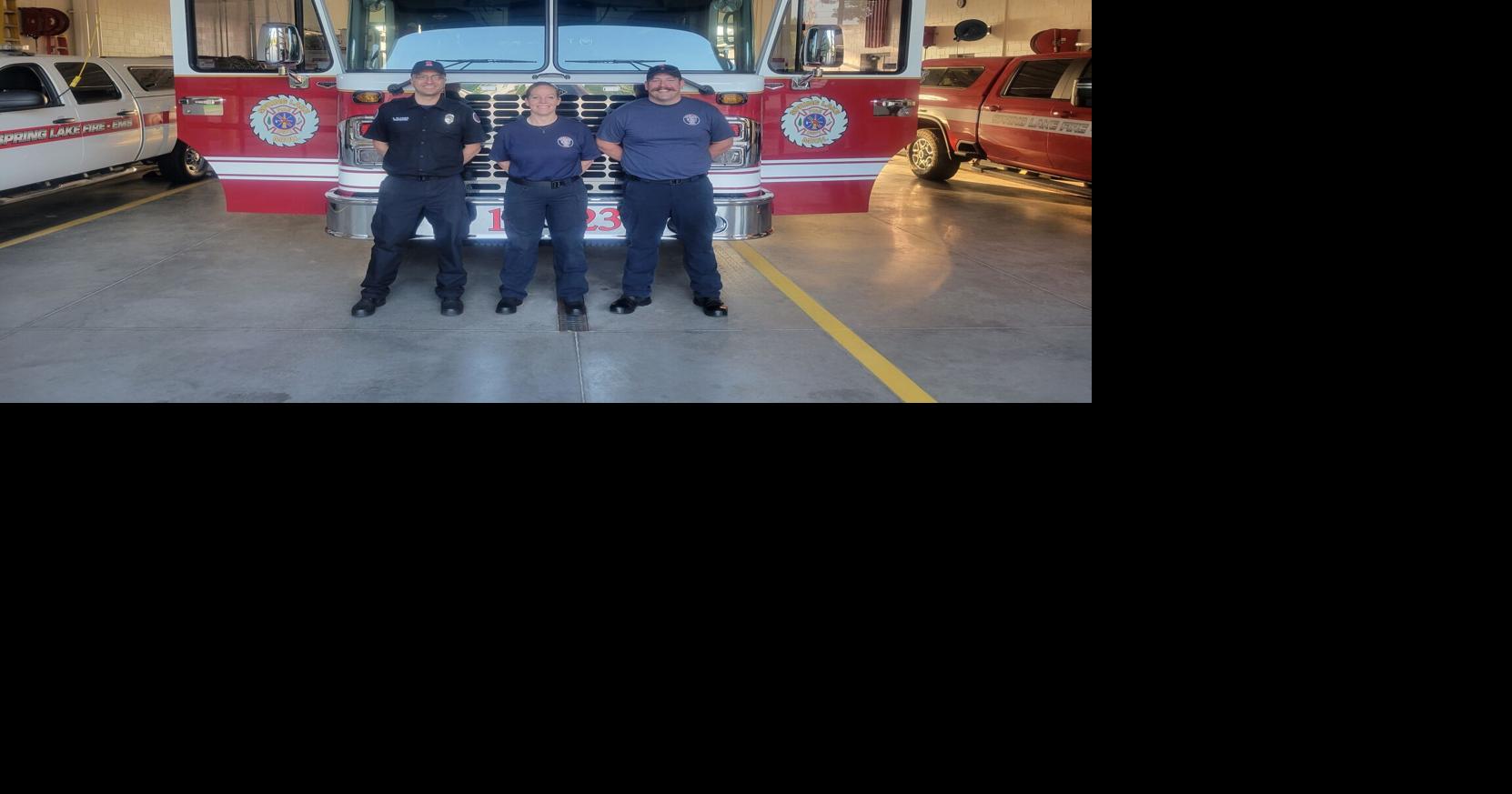 Spring Lake welcomes three new full-time firefighters | Fire & EMS ...