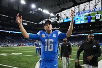 Jared Goff throws 3 TD passes, runs for score as Lions beat winless ...