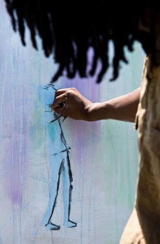 Meet an Artist: Donell Williams, mixed media artist of Winston-Salem